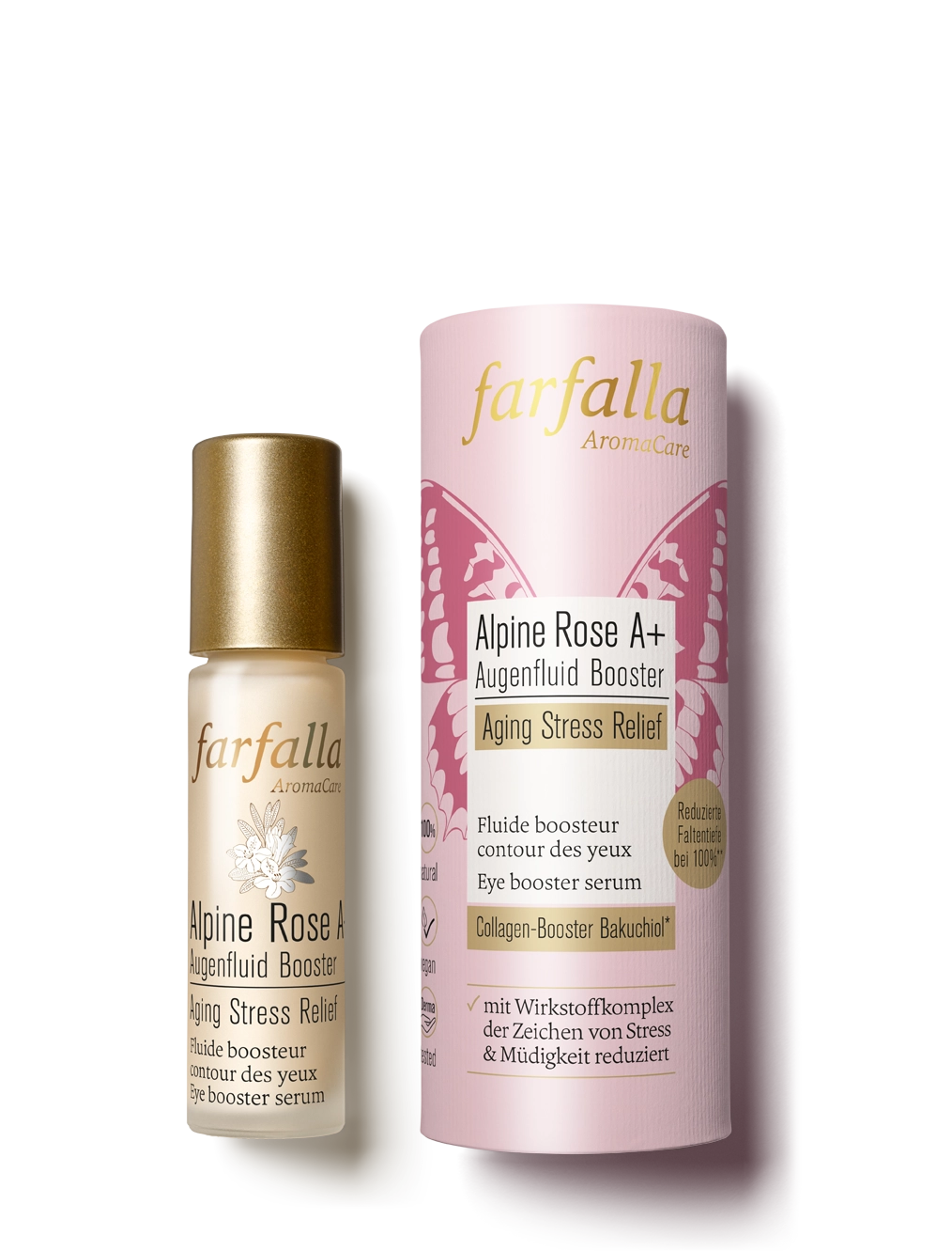 Fluide boosteur contour des yeux Alpine Rose A+ Aging Stress Relief ...
