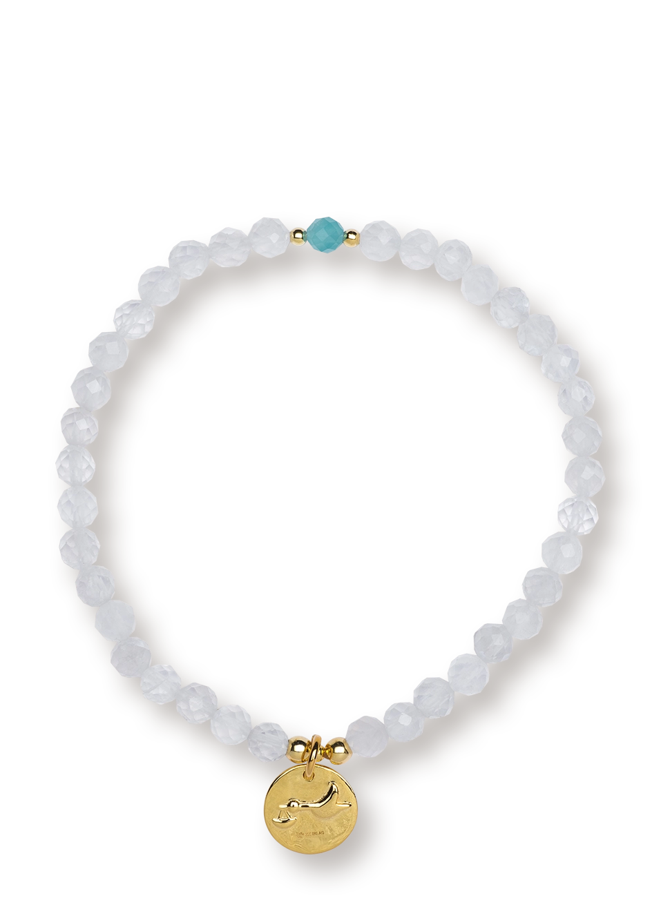 Gemstone bracelet for women Rainbow moonstone for Mums – farfalla.ch