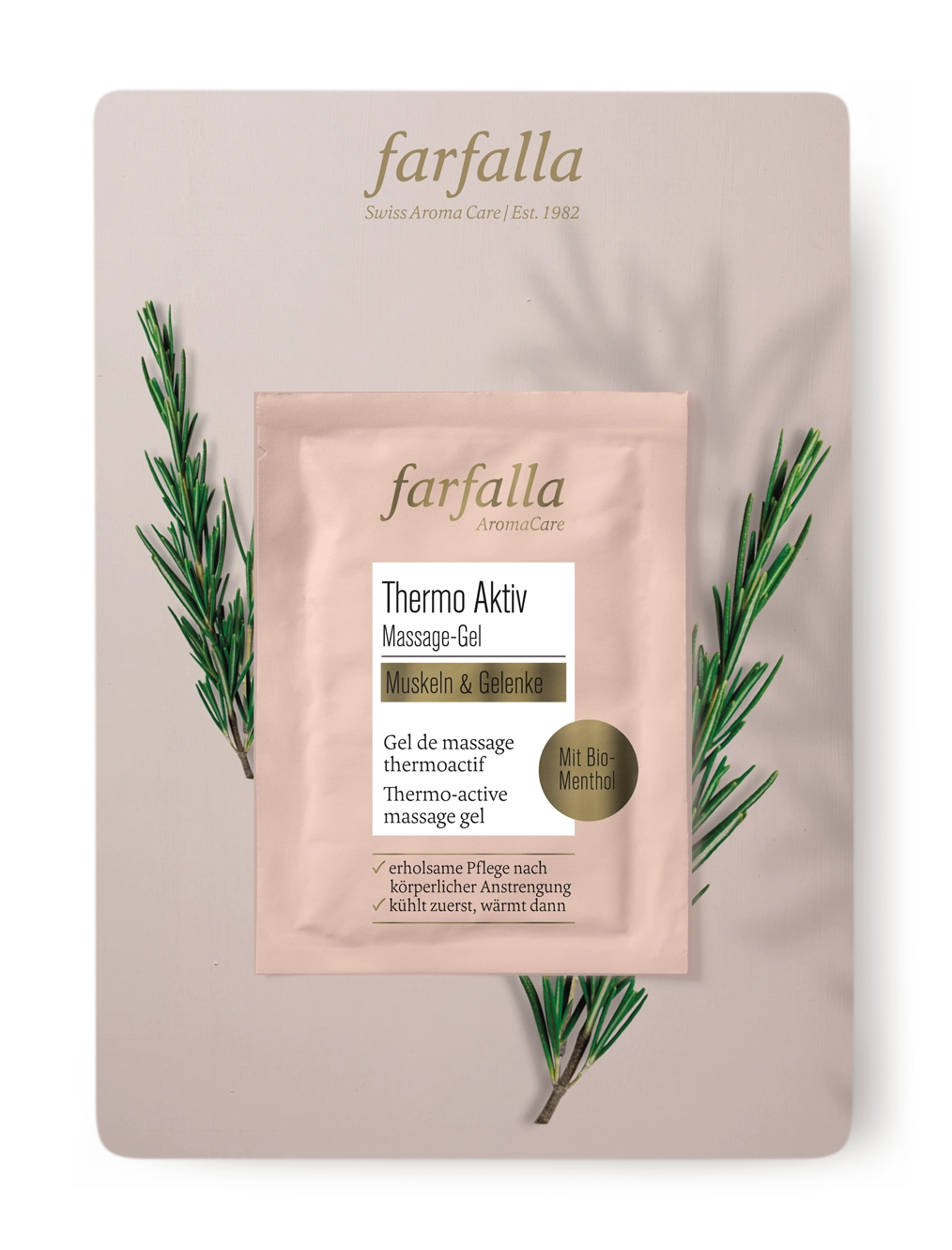 Sample Massage Gel Thermo-active Muscles & Joints – farfalla.ch