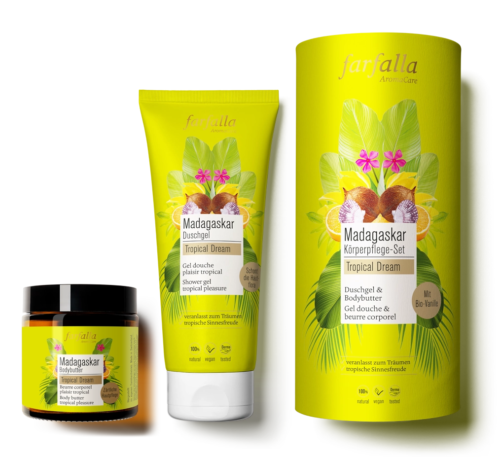 Kit soin du corps Madagaskar Special Edition – farfalla.ch